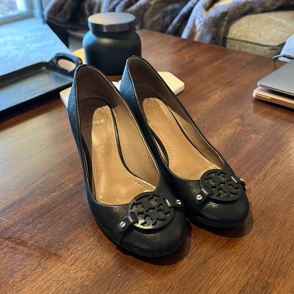 Tory Burch | Shoes | Tory Burch Leather Closed Toe Wedge | Poshmark